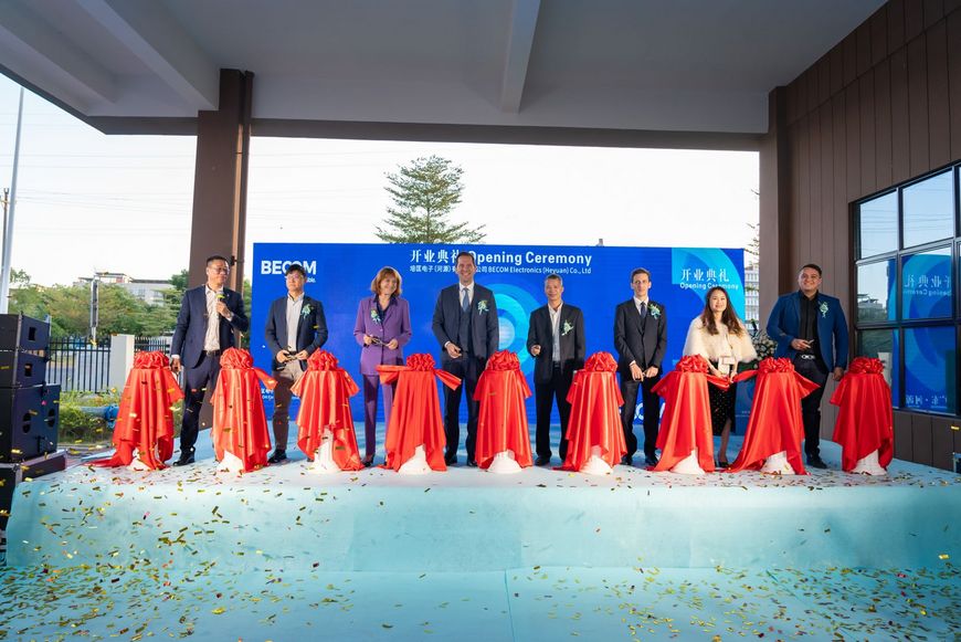 Grand Opening in our Factory in Heyuan, China | BECOM