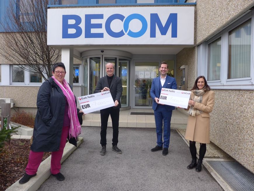 Weihnachtliche Spendenaktion | BECOM